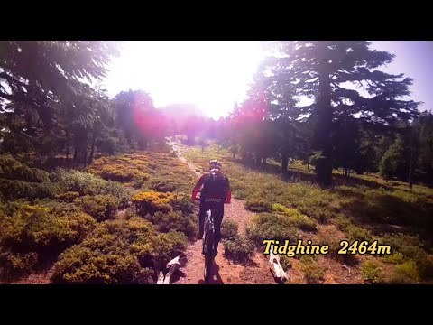 Les premiers VTT sur le sommet de Jbel Tidghine 2456m (le plus haut ...