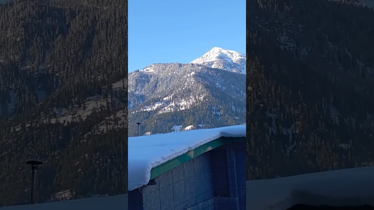 #snow manali view😍virl short video manali Himalayan - YouTube