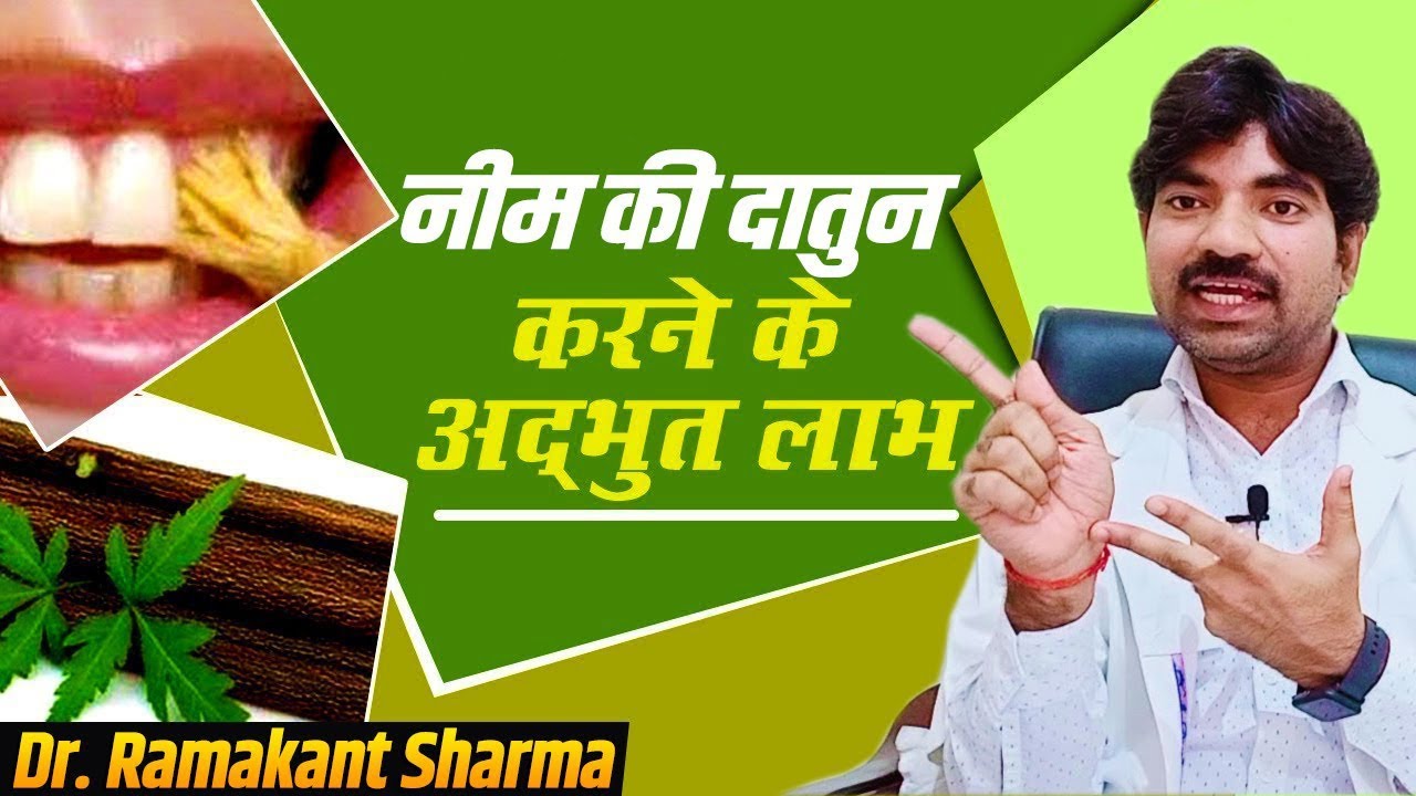 Neem Datun How to Use | नीम के दातुन करने से होते है ये फायदे | @dr ...