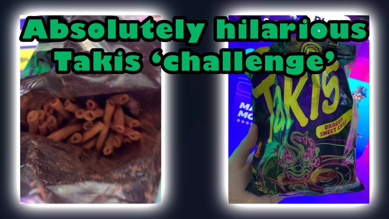 Hilarious Takis’ challenge after art reaction lol - YouTube