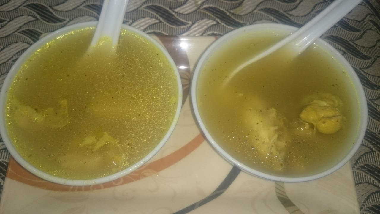 Chicken yakhni soup Recipe/Best for your health - YouTube