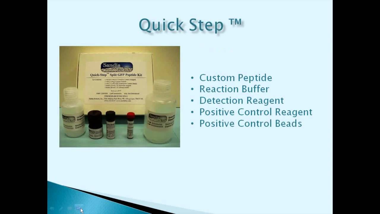 Quick Step Peptide Assay Kits - Immuno Assay Alternative to reduce cost ...