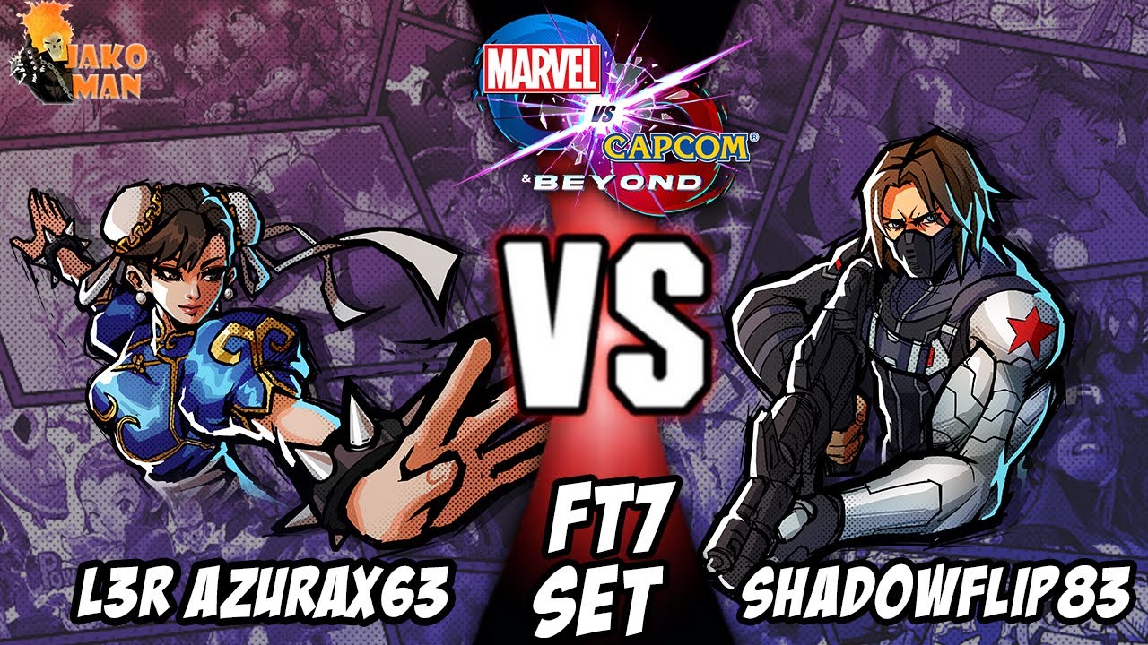 MVCI Beyond FT7 Set - L3R AzuraX63 (Chun Li/Chris) VS ShadowFlip83 ...