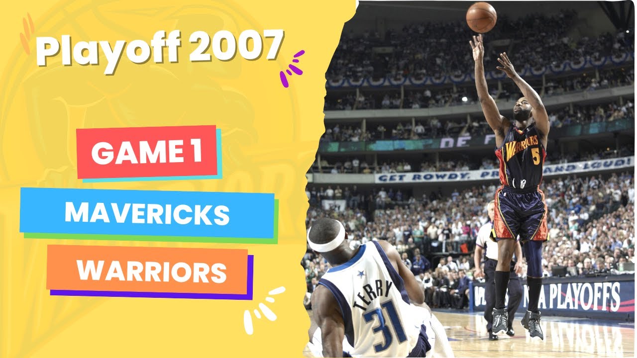 Golden State Warriors vs. Dallas Mavericks, NBA Playoff G1, Full Game ...