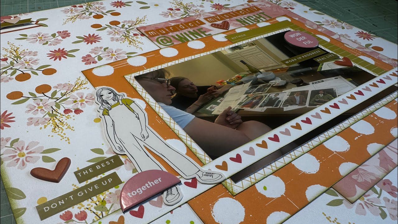 Scrapbook Process 660 “Murder Mystery” - YouTube