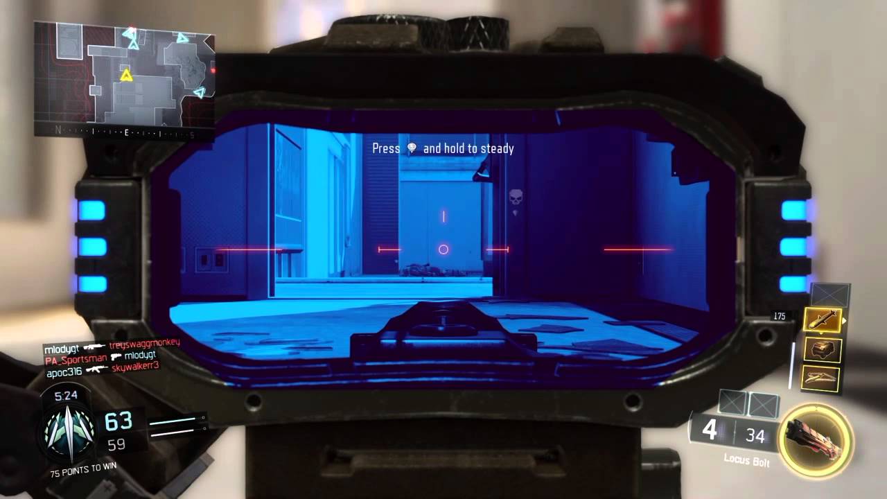 Call Of Duty Black Ops 3 Multiplayer Gameplay (TDM) (Locus Sniper Rifle ...