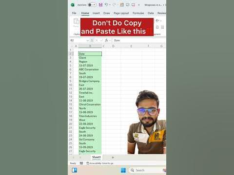 Don't Copy and Paste in Excel‼️Instead Use Wraprows Function #exceltips #excel #shorts # ...