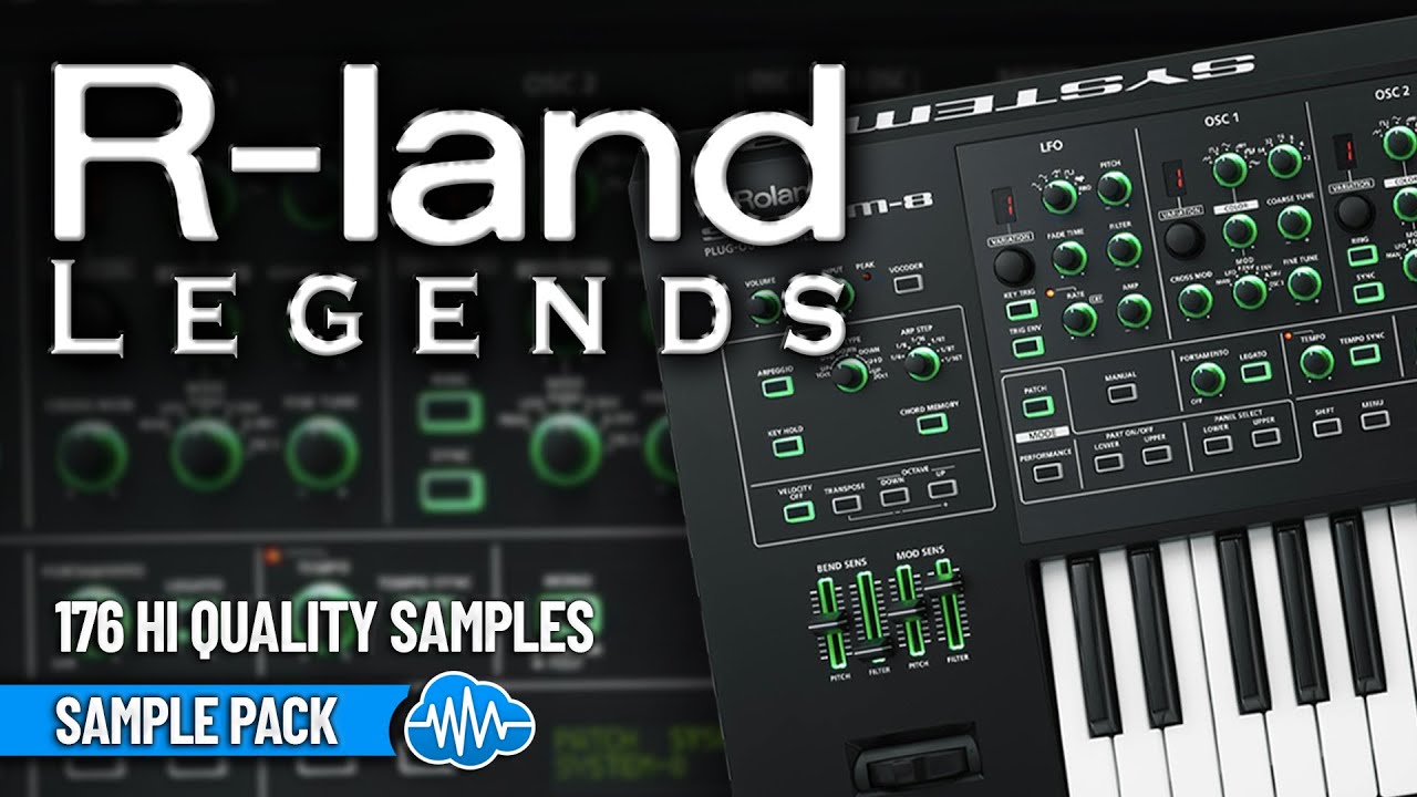 ROLAND SOUNDS ♫ 176 Hi-Quality Samples ROLAND LEGENDS - YouTube