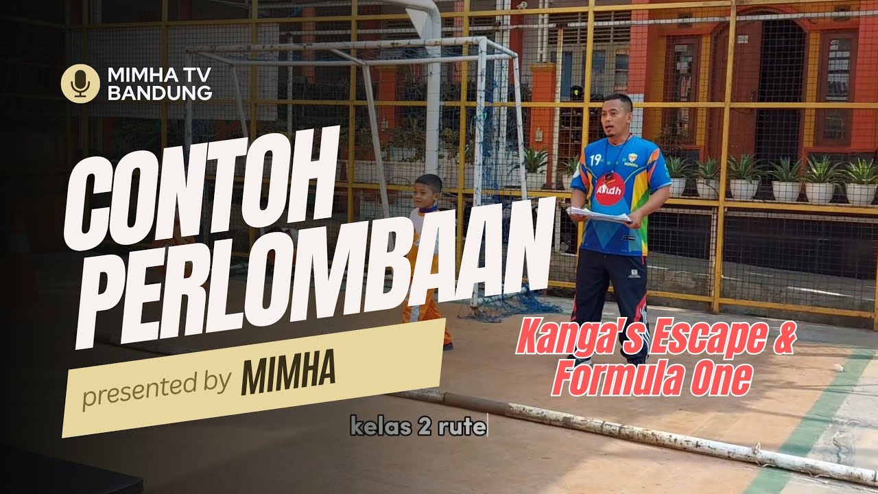 Simulasi Lomba Olahraga Atletik Kanga's Escape dan Formula One - YouTube