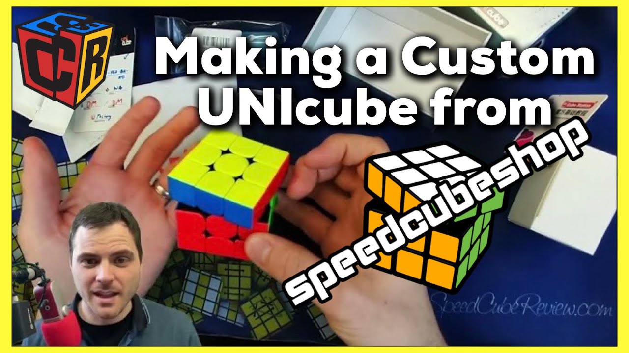 My Custom Cube From SpeedCubeShop That No One Expected UNIcube - YouTube
