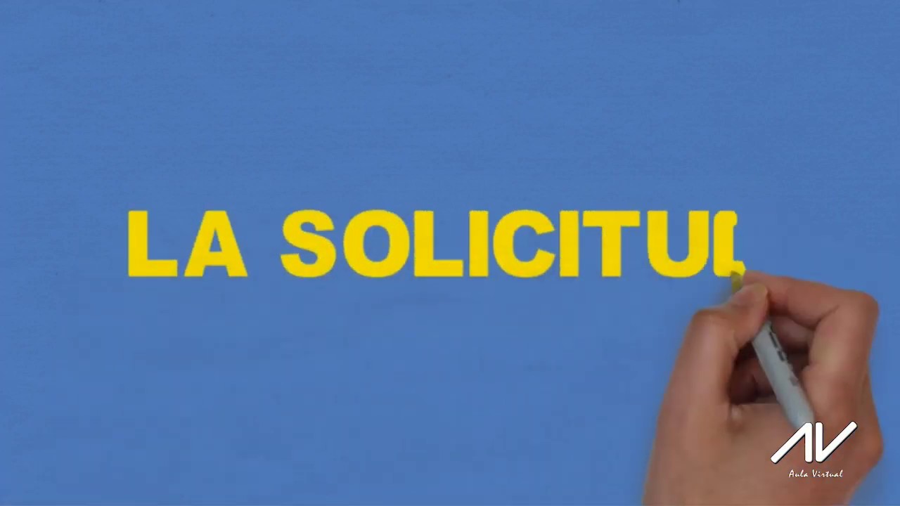 Cómo REDACTAR una SOLICITUD 📩🖊 [Guía PASO A PASO] - YouTube