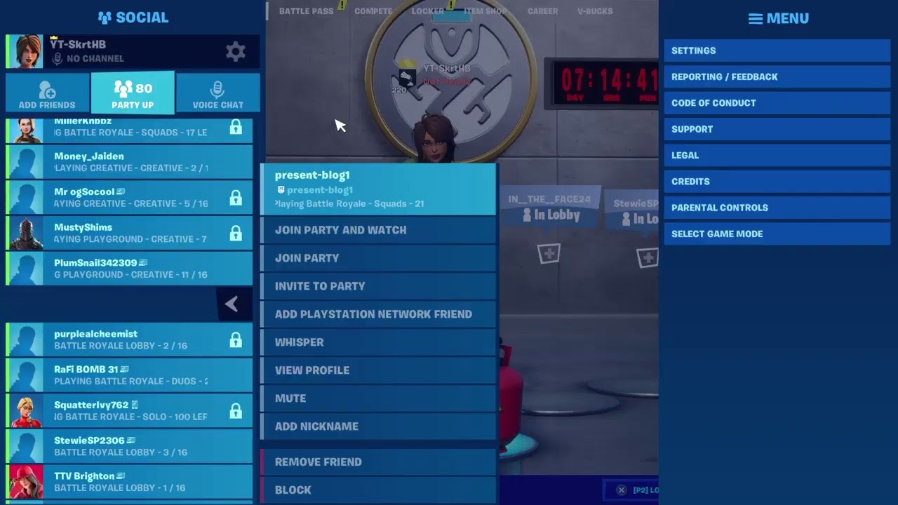 Fortnite Friday TST Clan - YouTube