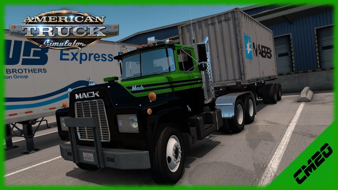 American Truck Simulator / Mack R Series - YouTube