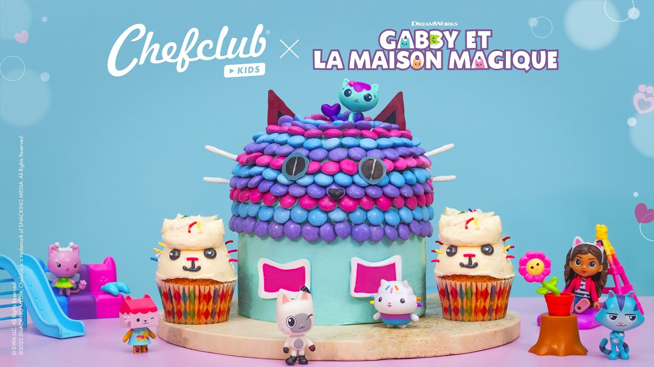 La Maison Magique de Gabby pour le dessert ! 🌟💗 Reproduis la recette ...