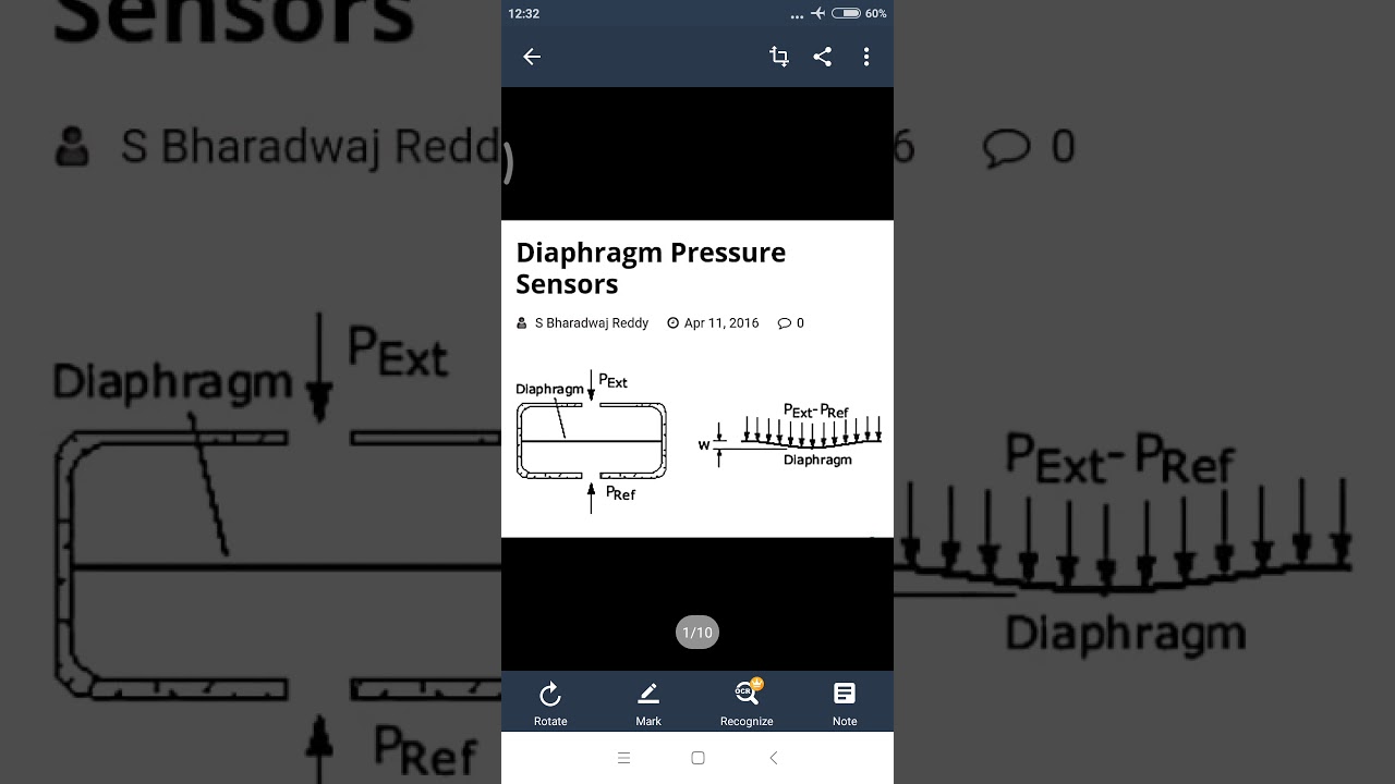 Diaphragm based pressure sensor ( Sensor & Instrumentation) - YouTube