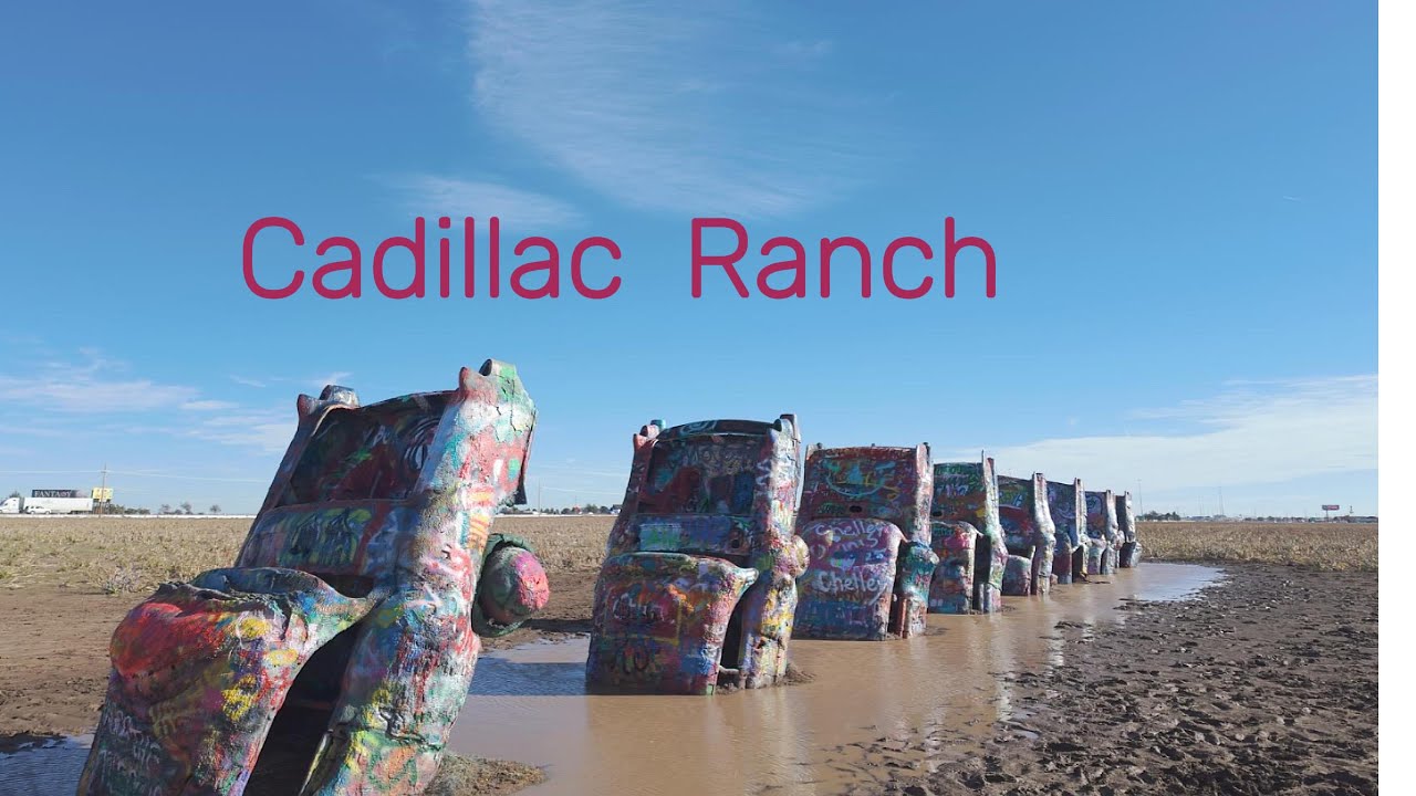 Cadillac Ranch Famous Roadside Attraction - YouTube