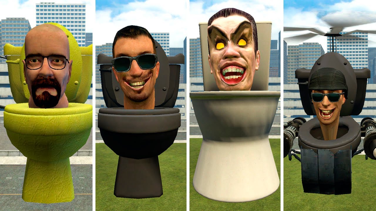 EVOLUTION SKIBIDI TOILET Garry's Mod - YouTube
