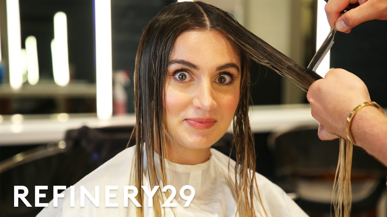 I Tried Getting A Modern Mullet | Hair Me Out | Refinery29 - YouTube