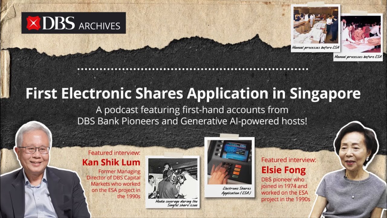 First Electronic Shares Application (ESA) in Singapore | Singapore’s ...