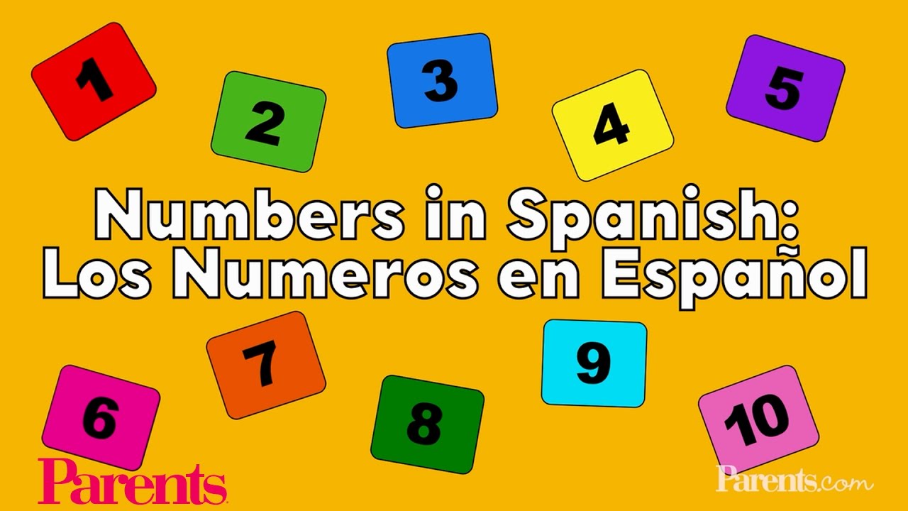 Numbers in Spanish: Los Numeros en Español! | Parents - YouTube