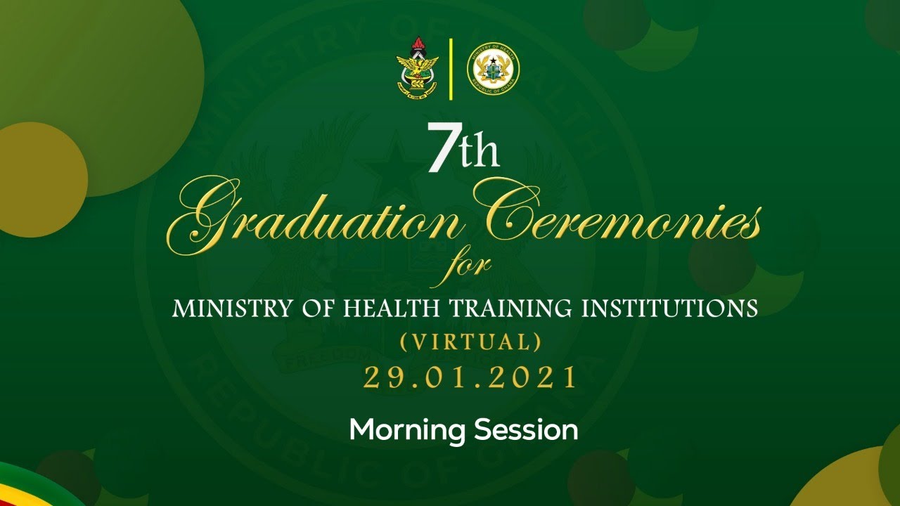 KNUST Virtual Graduation Ceremonies for Ministry of Health Training ...