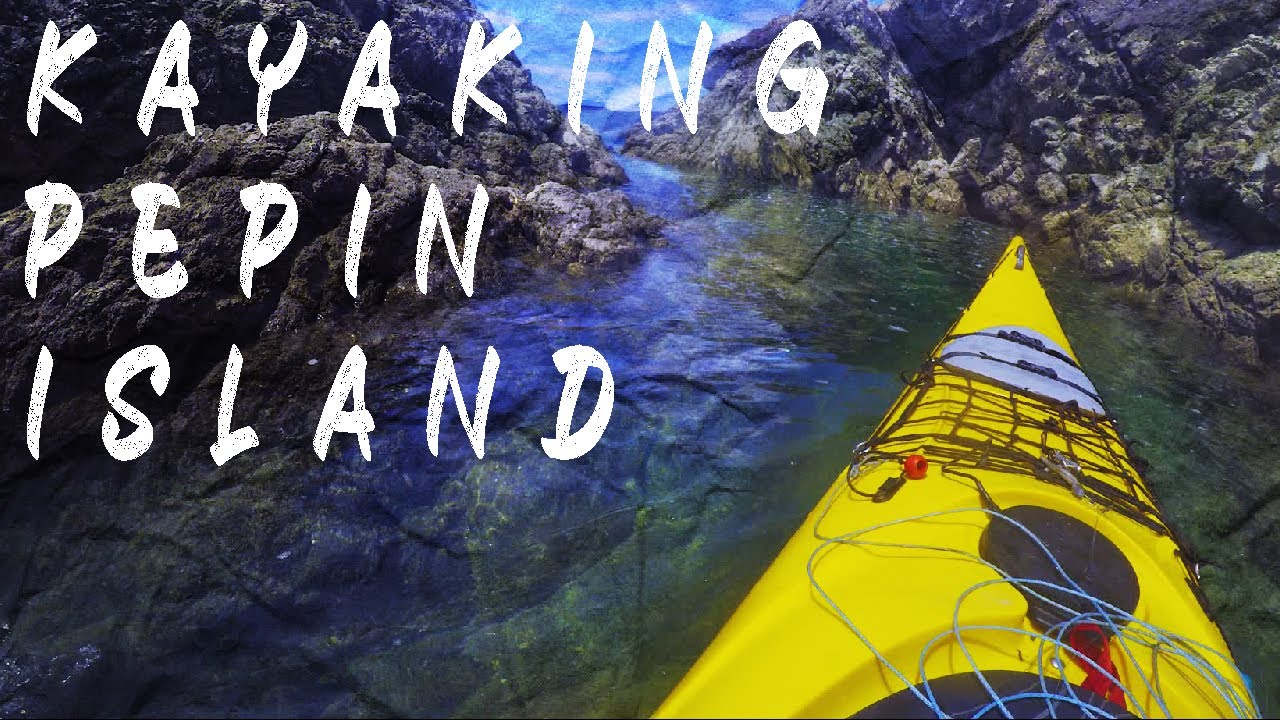 Kayaking around Pepin island Nelson NZ - YouTube