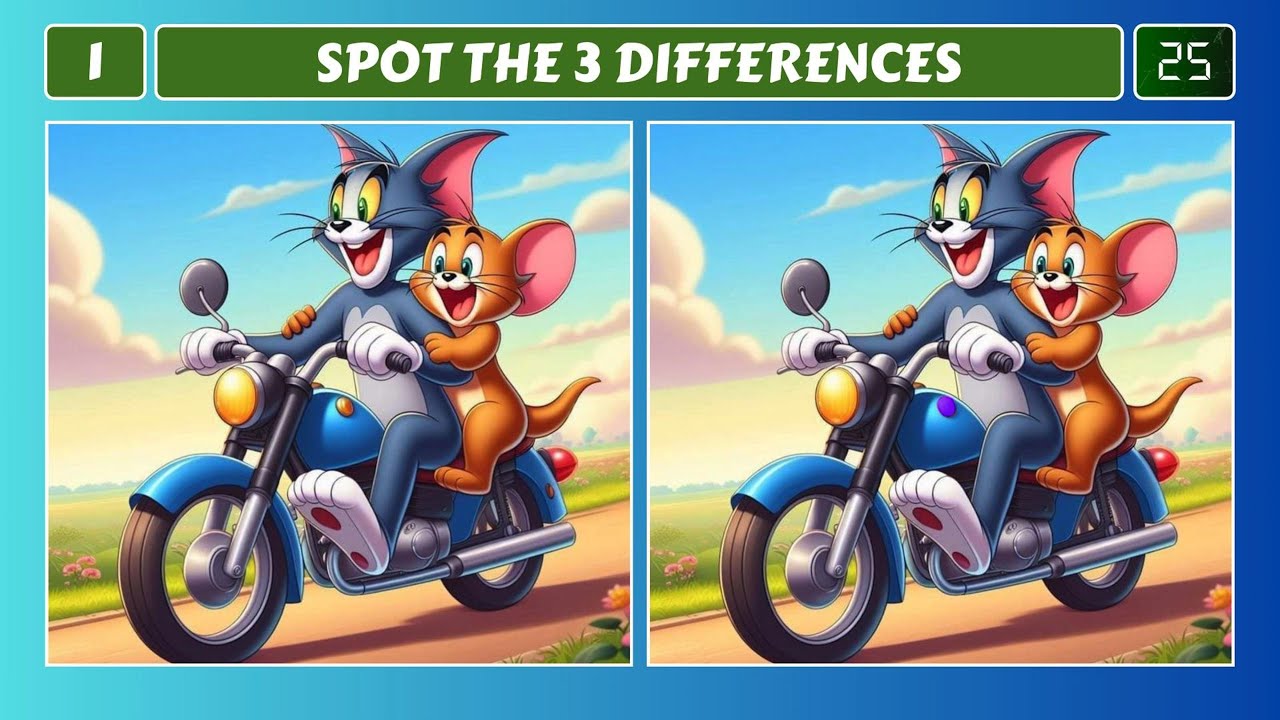 Spot the Difference Challenge | Play n Learn | Find the Difference |Can ...