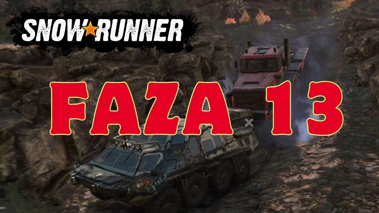 Snowrunner Faza 13 odkrywam mapę i zdobywam PLAD 450 - YouTube