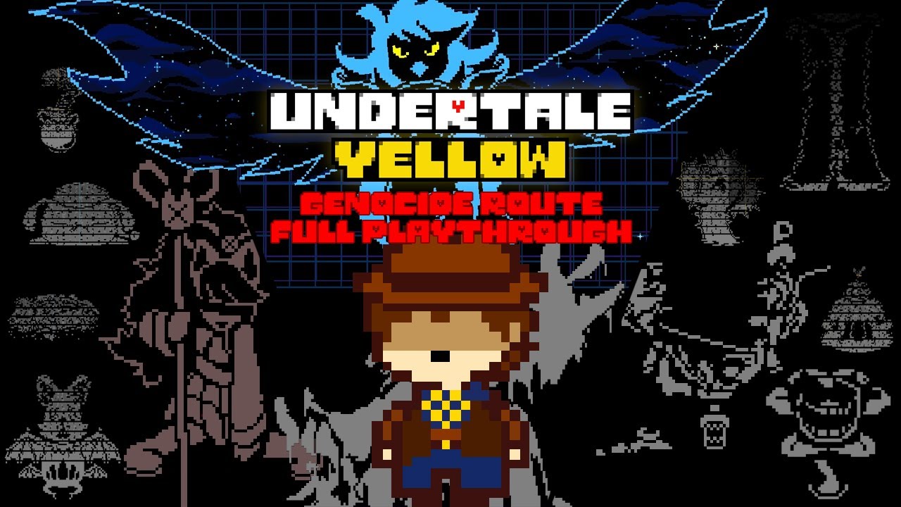 Undertale Yellow | GENOCIDE ROUTE | Full Playthrough - YouTube