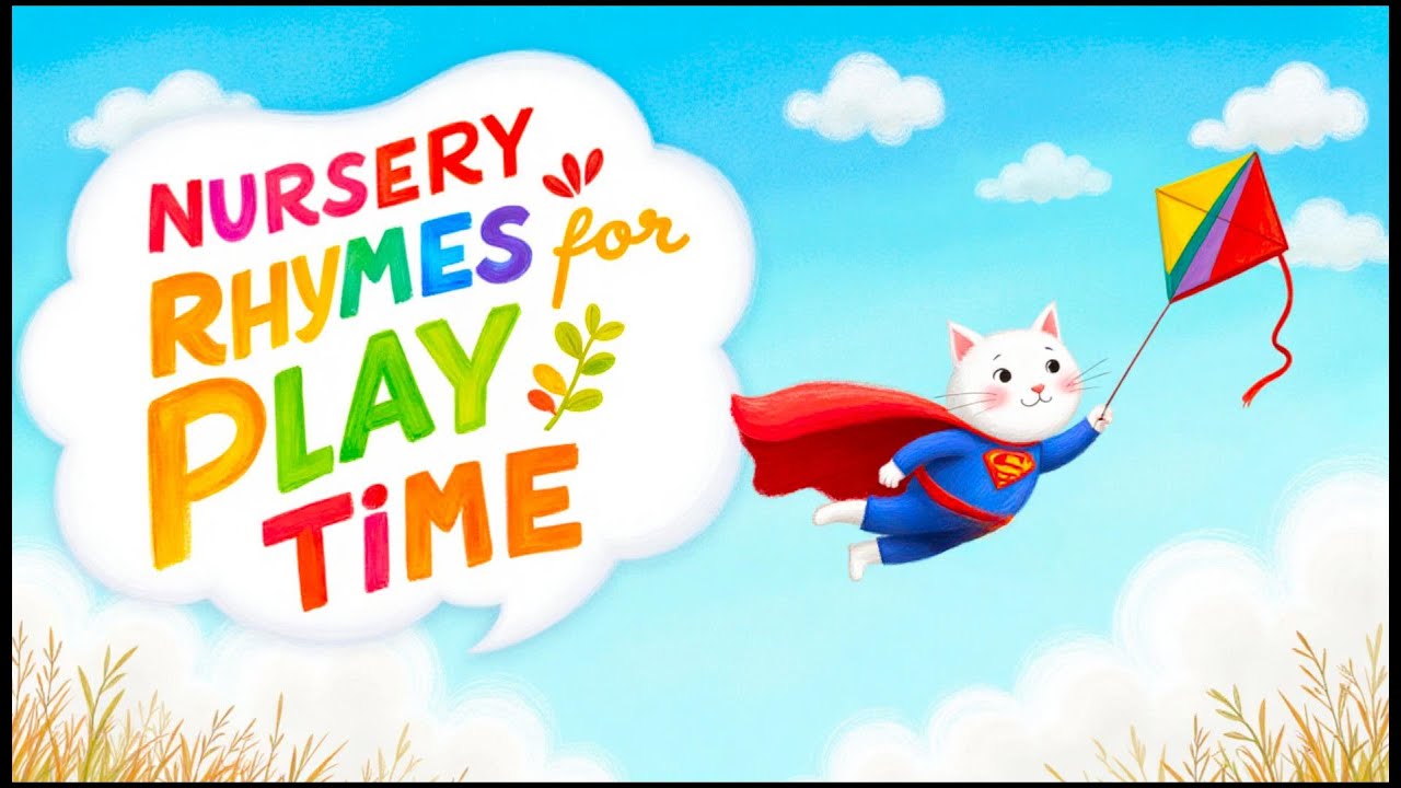 🎶 Nursery Rhymes with Lyrics | Playtime Music! Fun Sing-Along Songs for ...