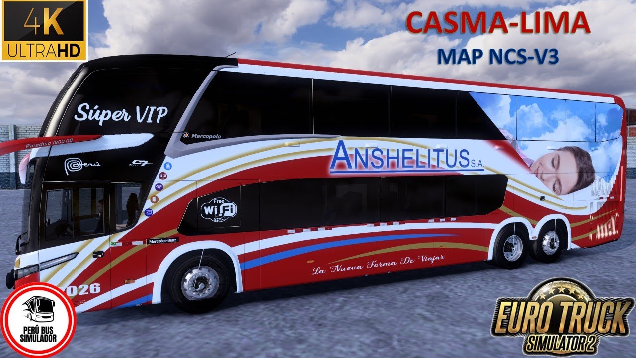 #casma @ #lima / Map Perú NCS-V3 / ANSHELITUS / #ncsmap #ets2perù # ...