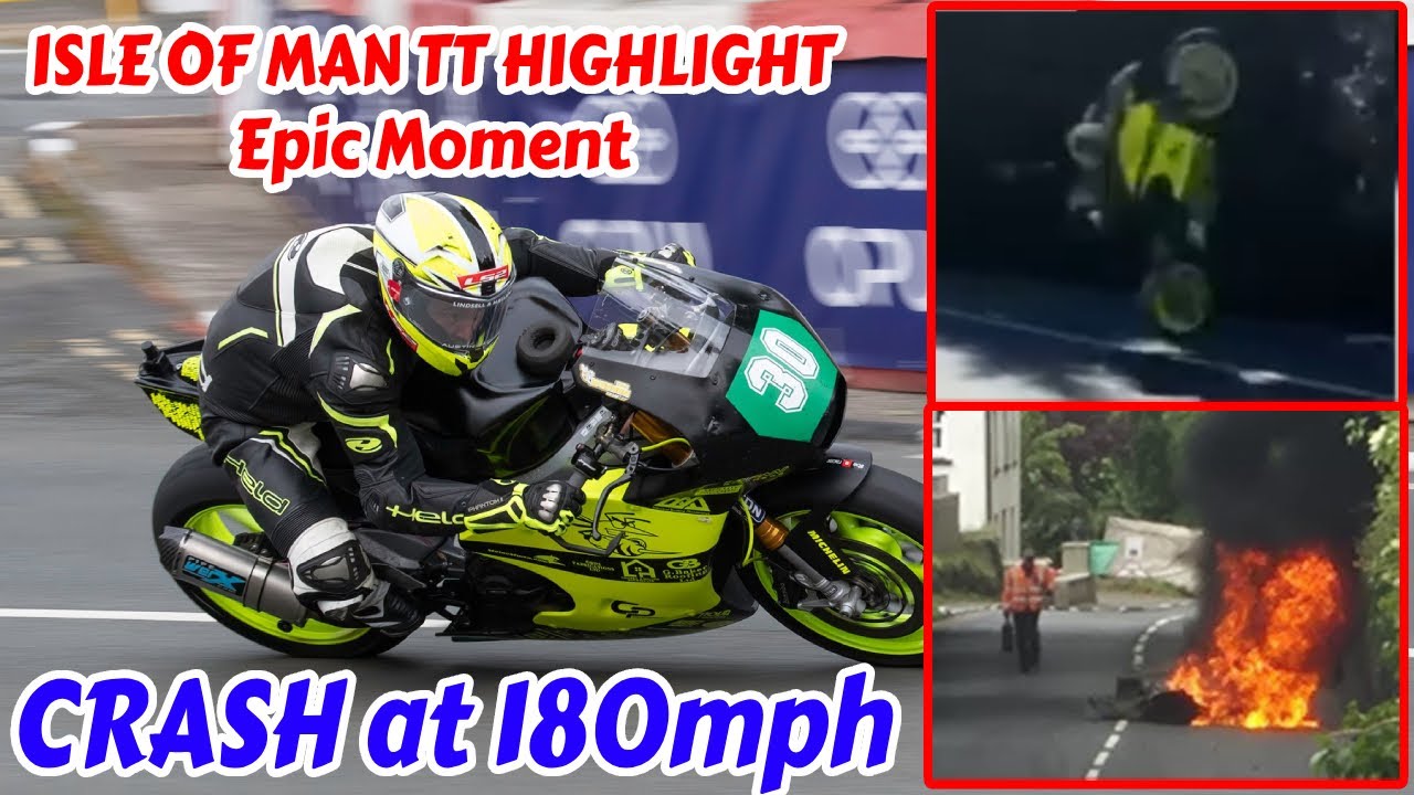 Isle of Man TT Crash - Highlights & Saves - IOMTT Best Moments - YouTube