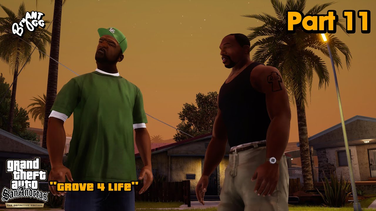 Grand Theft Auto: San Andreas - The Definitive Edition Part 11: Grove 4 ...