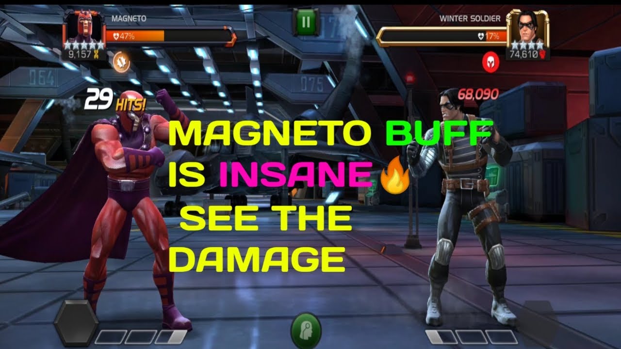 MAGNETO BUFF IS LIVE AND THIS IS BEYOND GOD TIER DAMAGE BOY|FIRSTVIEW ...