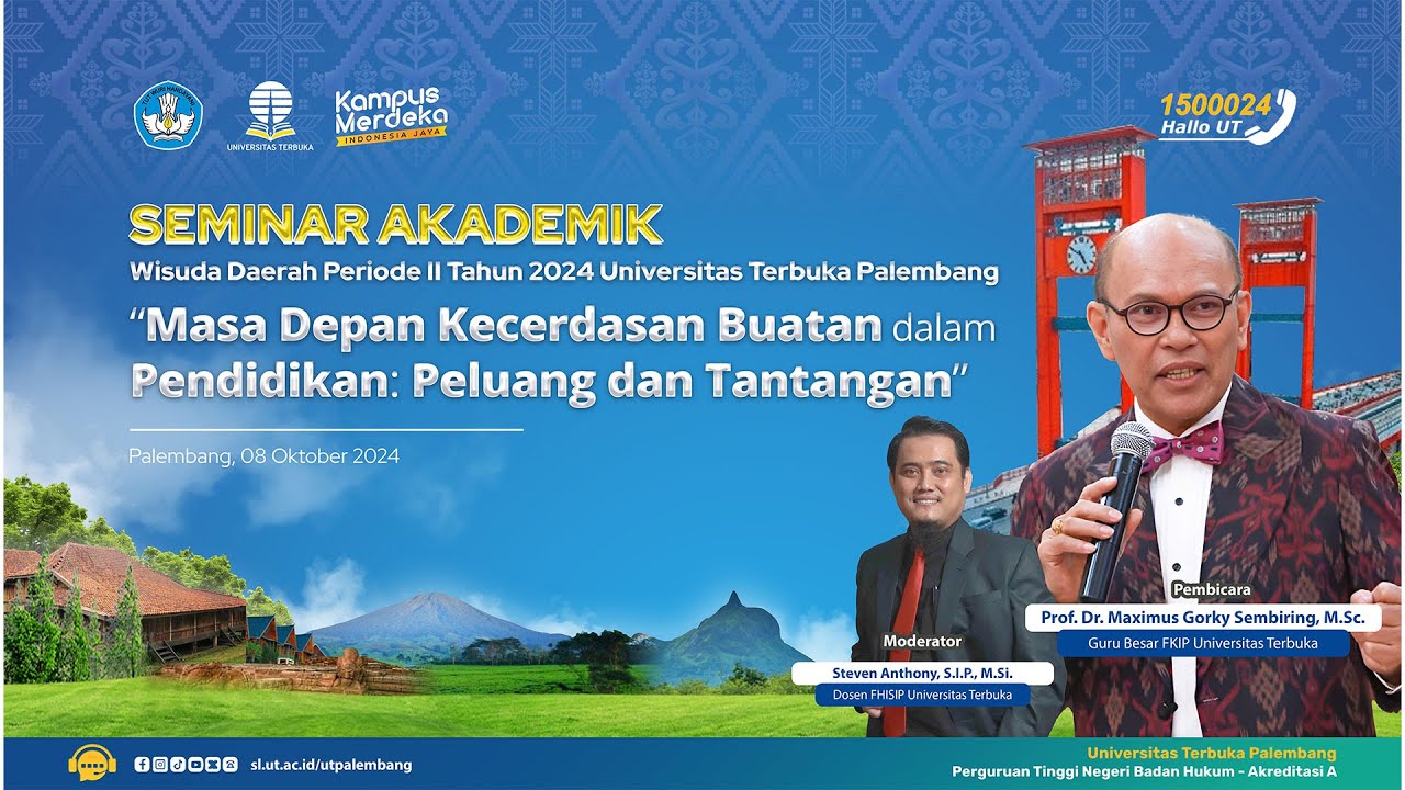Seminar Akademik Wisuda Daerah Periode II Tahun 2024 Universitas ...