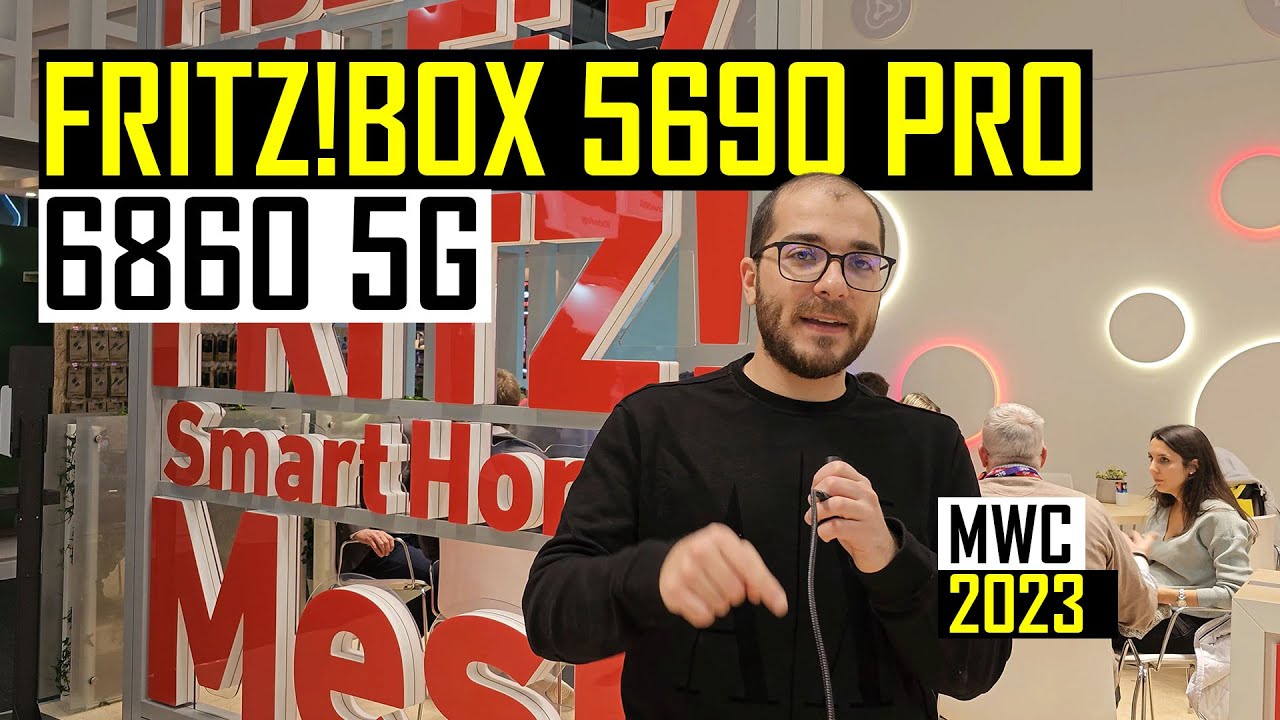 FRITZ!BOX 5690 PRO | FRITZ!B0X 6860 5G - MWC 2023 - YouTube