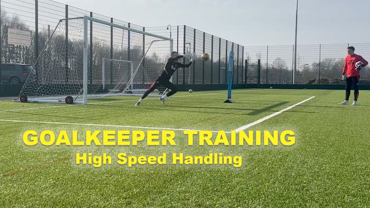 GOALKEEPER TRAINING - High Speed Handling - YouTube