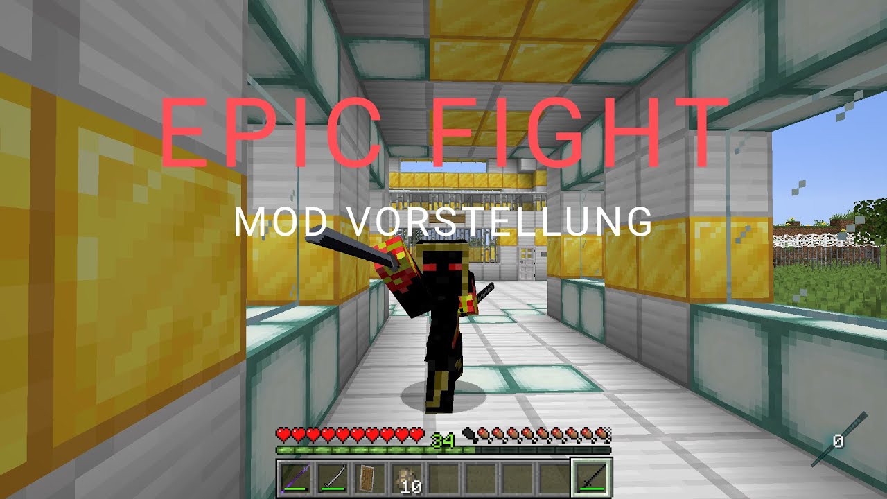 Minecraft Epic Fight Mod Vorstellung - YouTube