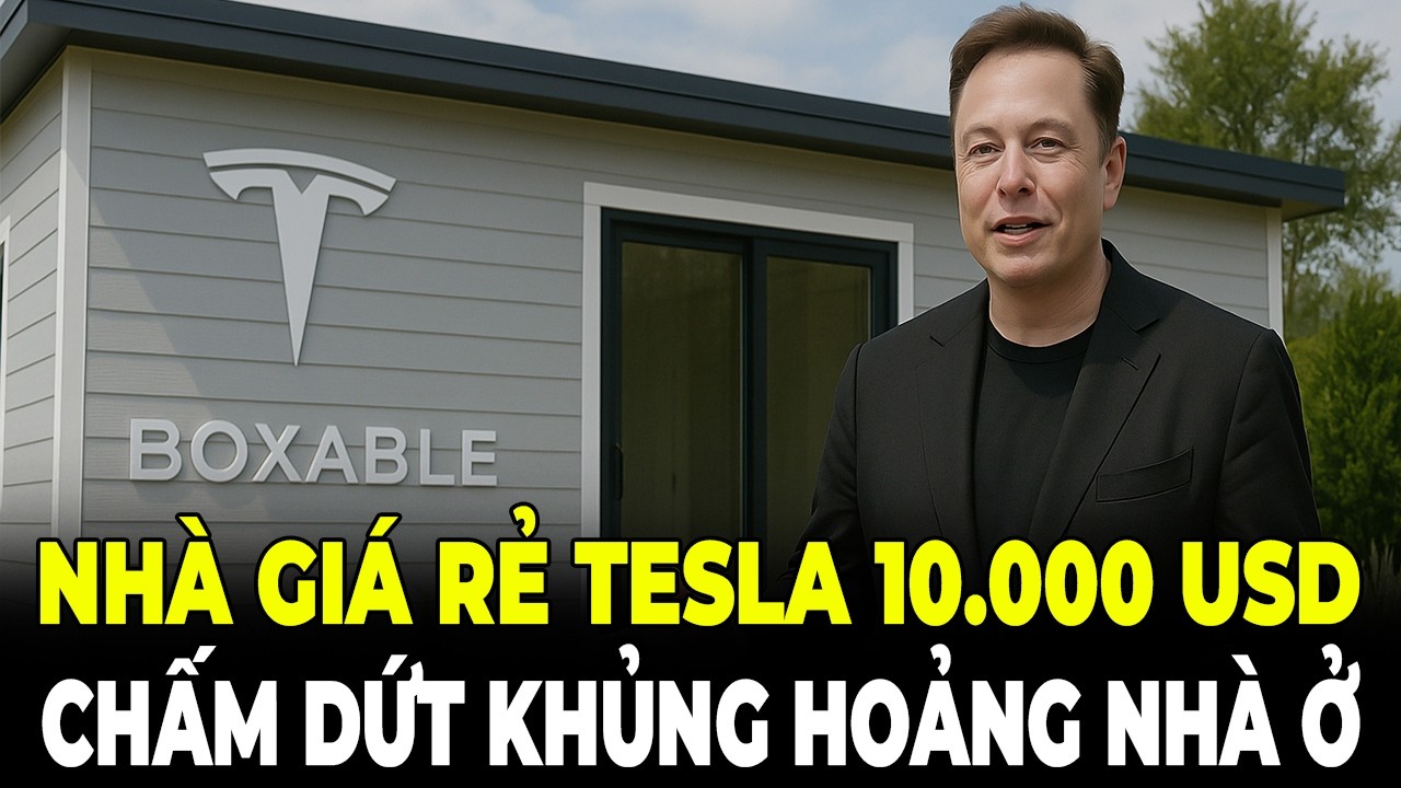 Elon Musk Ra Mắt Tesla Boxable: Nhà Ở Chỉ Giá Rẻ 10.000 USD - Chấm Dứt ...
