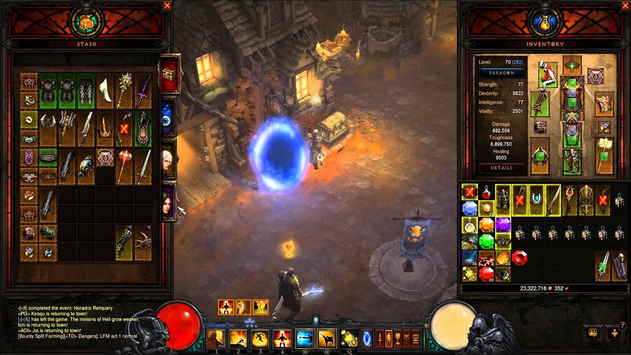 Diablo 3 Cache Smart Loot Test - YouTube