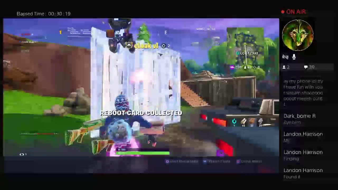 Fortnite with 1100 ping - YouTube