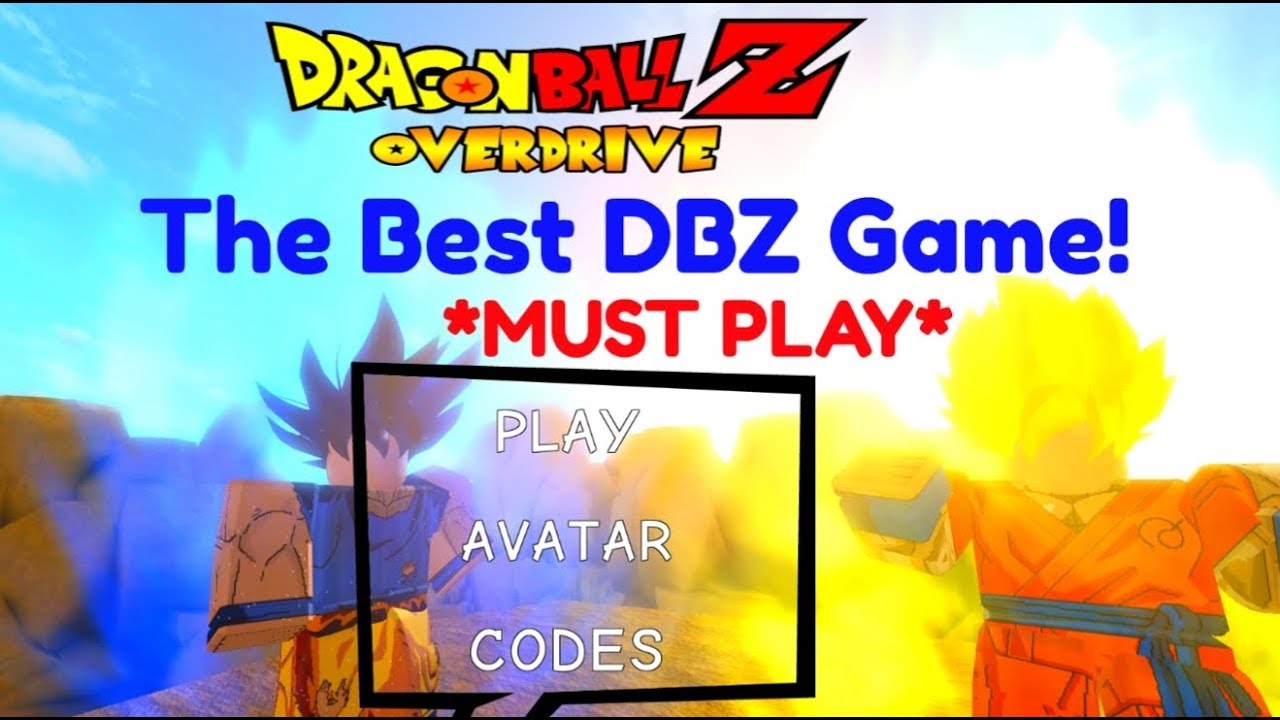 Dragon ball Z Overdrive! DBZO! The New Best DBZ Game?? AMAZING ROBLOX ...