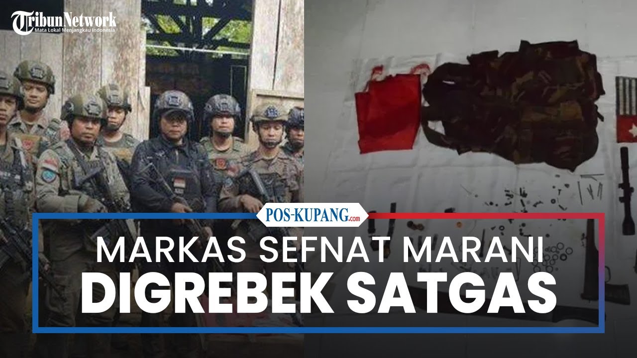 Markas KKB Sefnat Marani di Bongkar Satgas Damai Cartenz Kepulauan Yapen Papua - YouTube