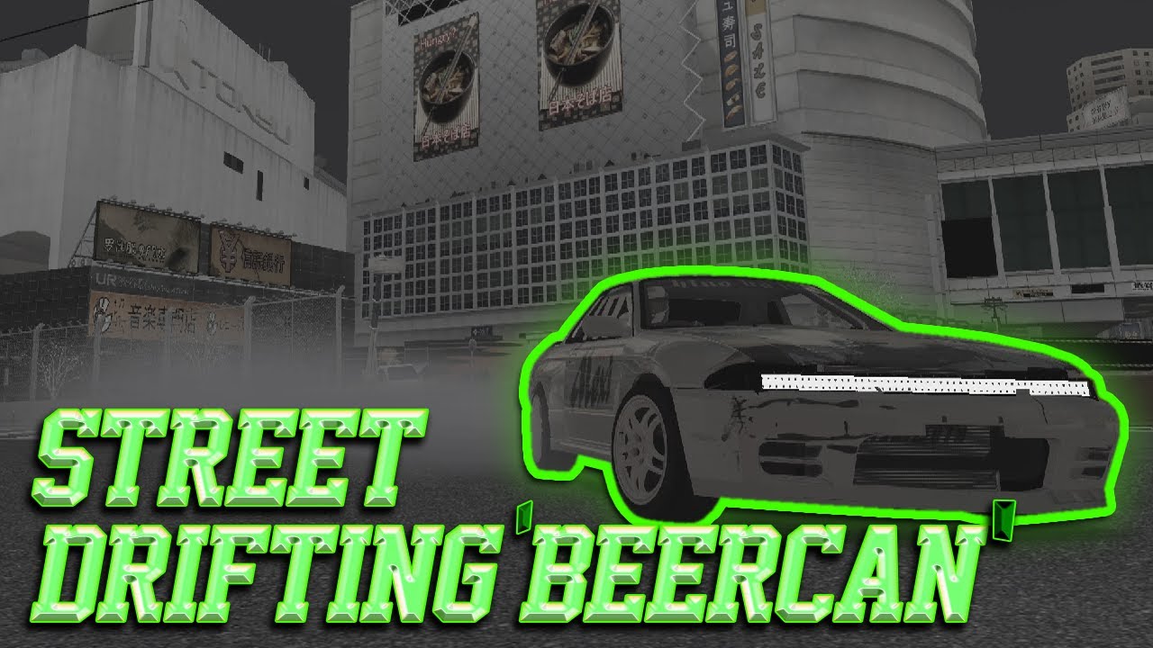 Street Drifting Noriyaro's 'Beercan' r32 Skyline | Drifting GoPro ...