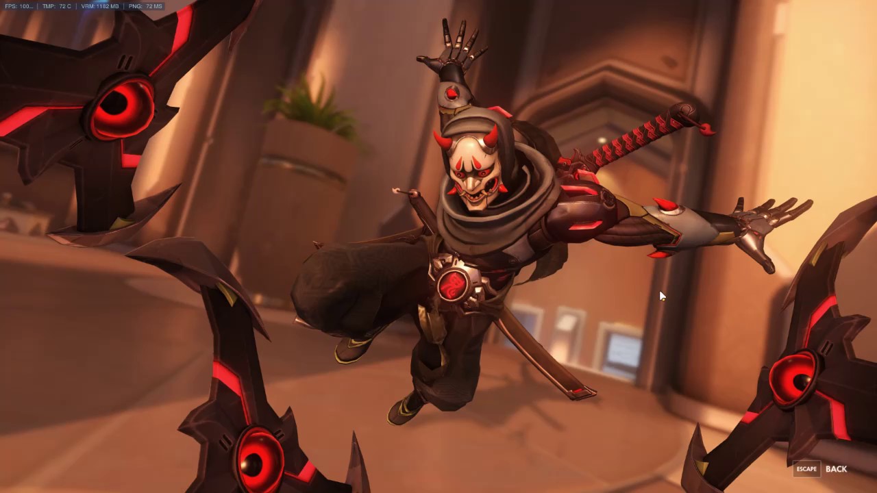 [OverWatch] Dead-Heat -Genji Play of the game - YouTube