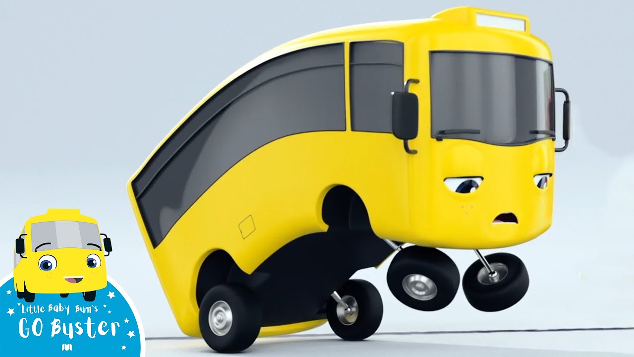 WOW! Buster Gets New Tires | Go Buster! | Bus Cartoons for Kids ...