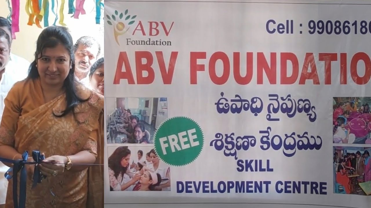 ABV (Atal Bihari Vajpayee) foundation launching free skill development ...