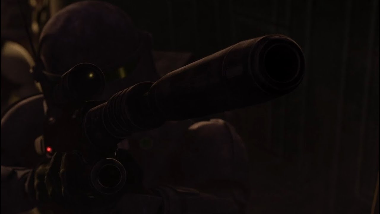 CROSSHAIR AND COMMANDER CODY FIGHT THEIR WAY THROUGH DESIX CITY - YouTube