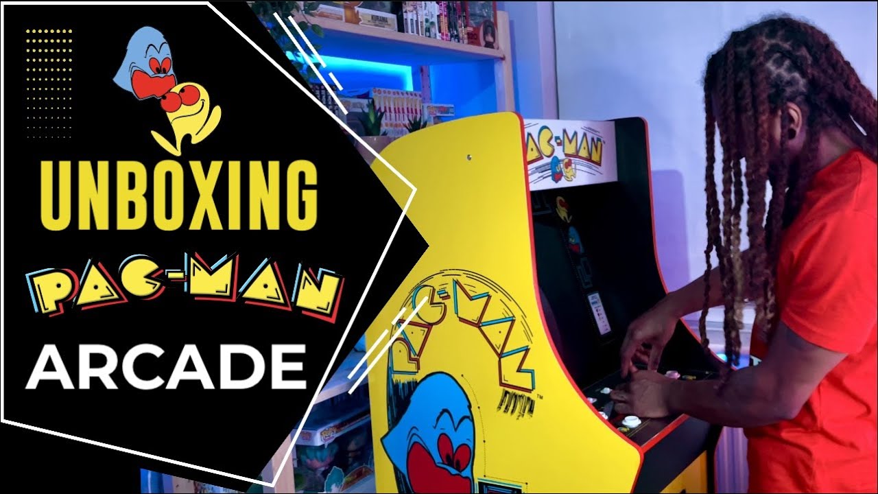PAC-MAN Arcade machine! ULTIMATE UNBOXING - Arcade1up Legacy Edition ...
