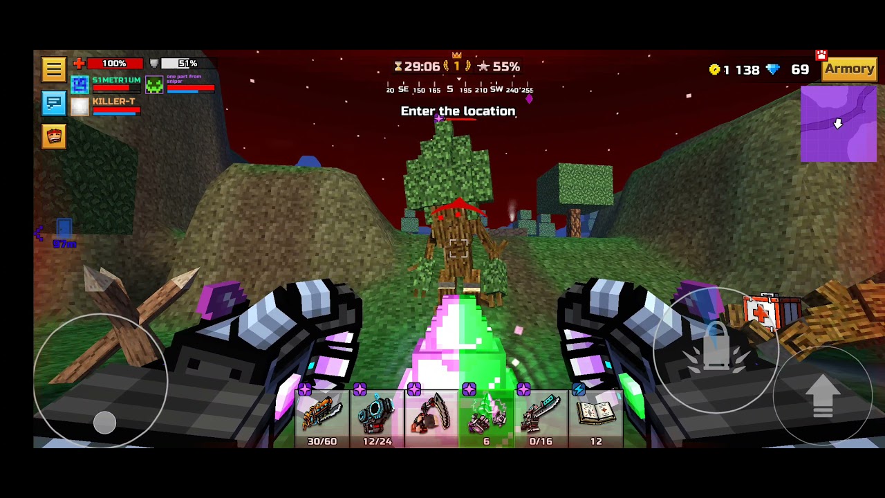 pixel gun 3d best way to get veteran weapons and grinding exp :) - YouTube